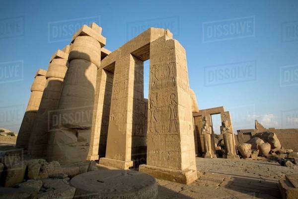 The Ramesseum, Egypt - Royalty-free Stock Photo | Dissolve