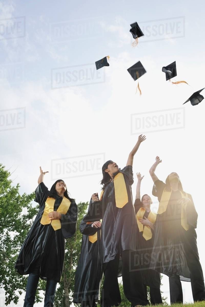 University Graduates - Stock Photo - Dissolve