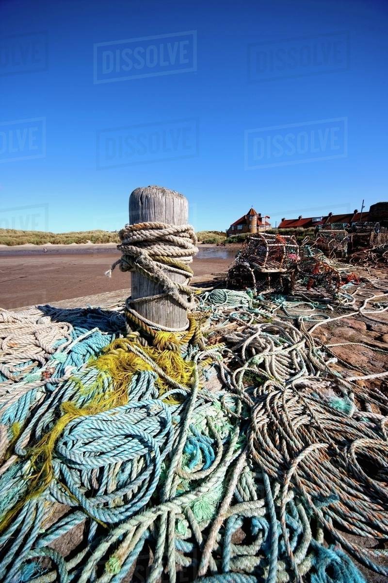 Ropes On The Beach - Royalty-free Stock Photo | Dissolve