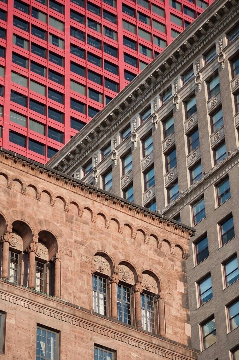 Three Buildings - Royalty-free Stock Photo | Dissolve