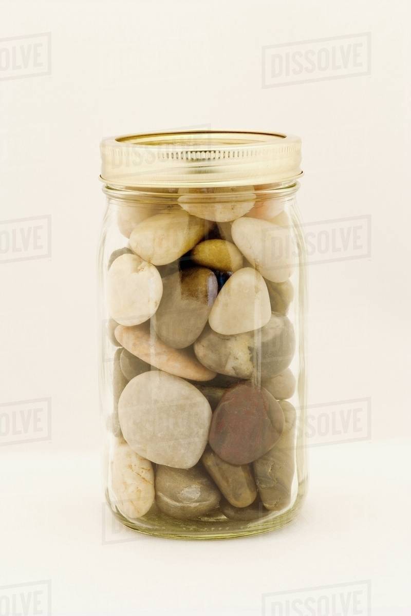 Rocks In A Jar - Royalty-free Stock Photo | Dissolve