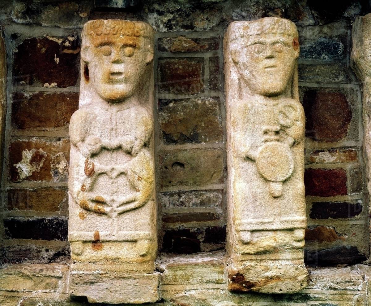 Celtic Archaeology On White Island, Lough Erne, Co Fermanagh, Ireland ...