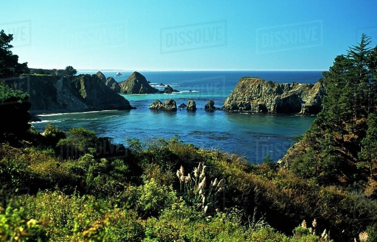 View Of The Pacific Ocean - Royalty-free Stock Photo | Dissolve