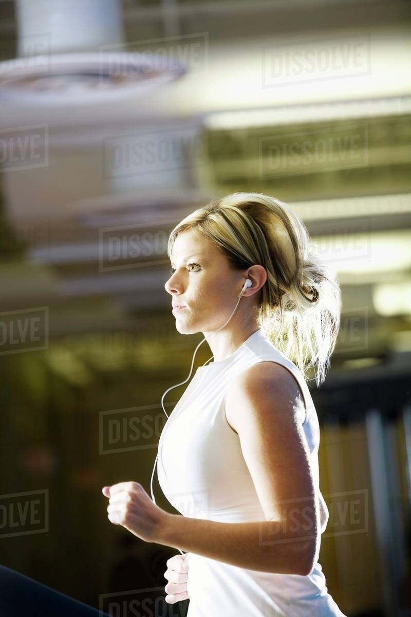 Woman Running - Royalty-free Stock Photo | Dissolve