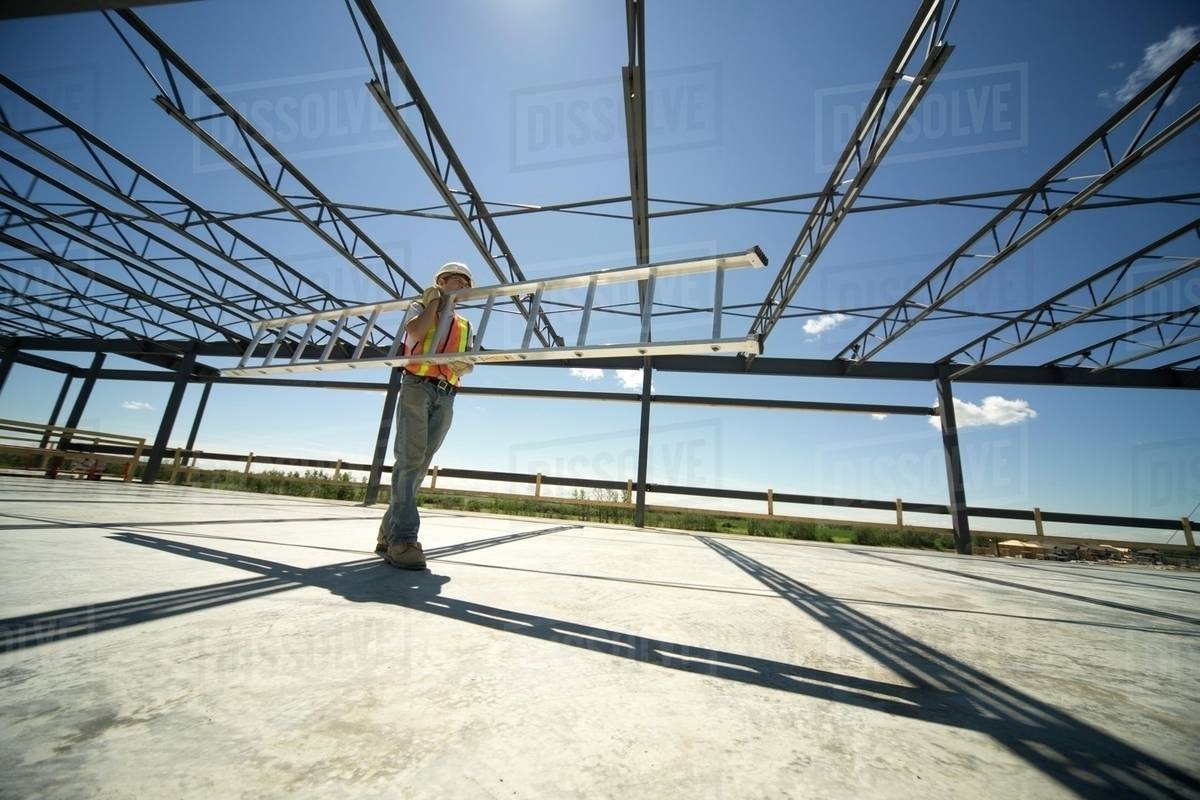 Working On The Job Site - Royalty-free Stock Photo | Dissolve