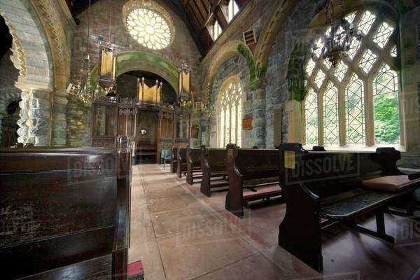 Interior Of A Church - Stock Photo - Dissolve