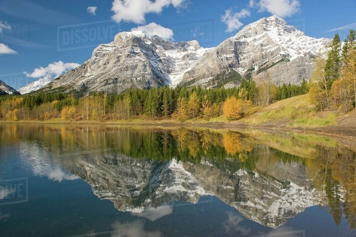 Mount Kidd, Kananaskis, Alberta, Canada - Royalty-free Stock Photo ...
