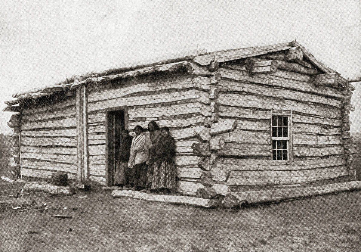 The home of Sitting Bull, Standing Rock Indian Reservation, Dakota ...