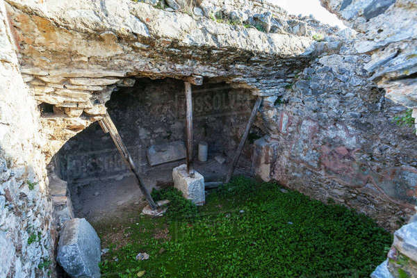 Traditional Place Where Paul And Silas Were Imprisoned; Philippi ...
