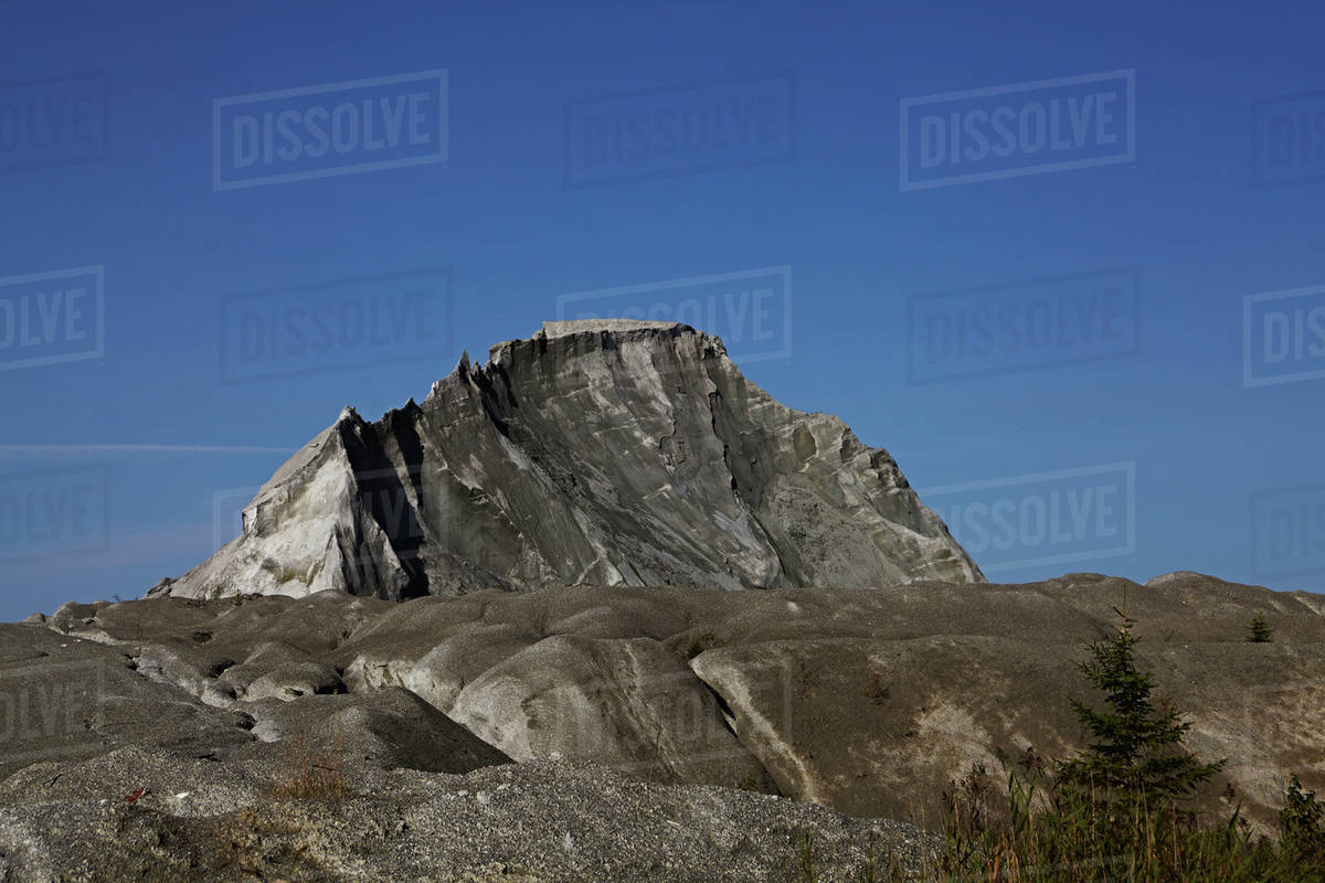 Rugged rock formation; Quebec, Canada - Royalty-free Stock Photo | Dissolve