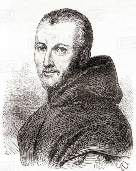 Marin Mersenne aka Marin Mersennus or le Père Mersenne, 1588 – 1648 ...