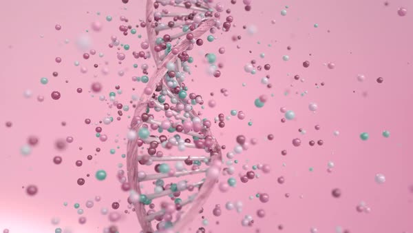 4K DNA Gene Editing Concept. 3D Animation. - Stock Video Footage - Dissolve