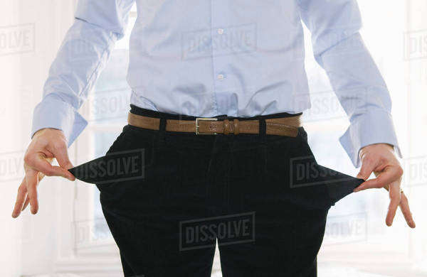 Empty pockets - Stock Photo - Dissolve