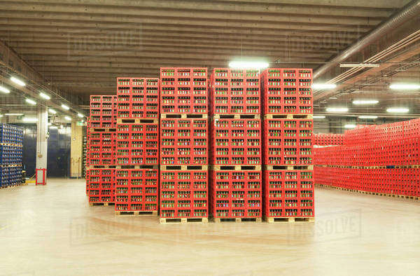 Stockroom with boxes - Royalty-free Stock Photo | Dissolve