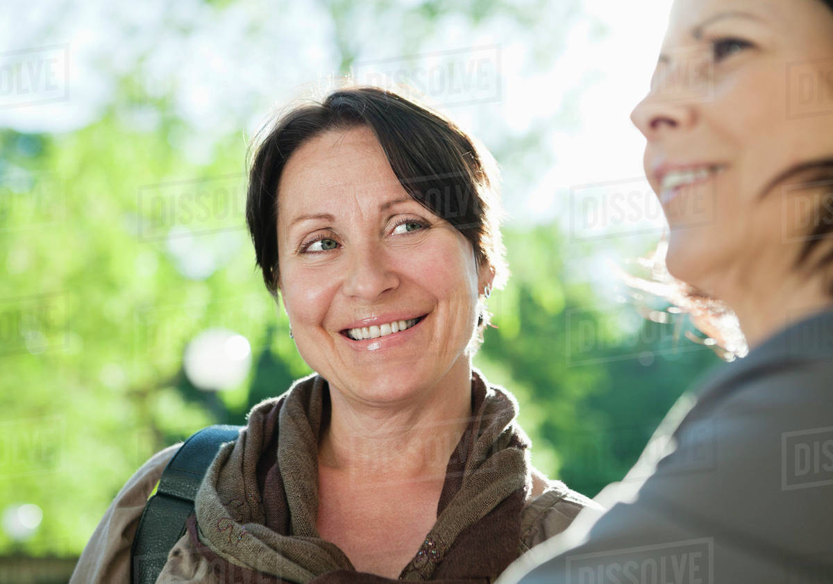 Women outside - Stock Photo - Dissolve