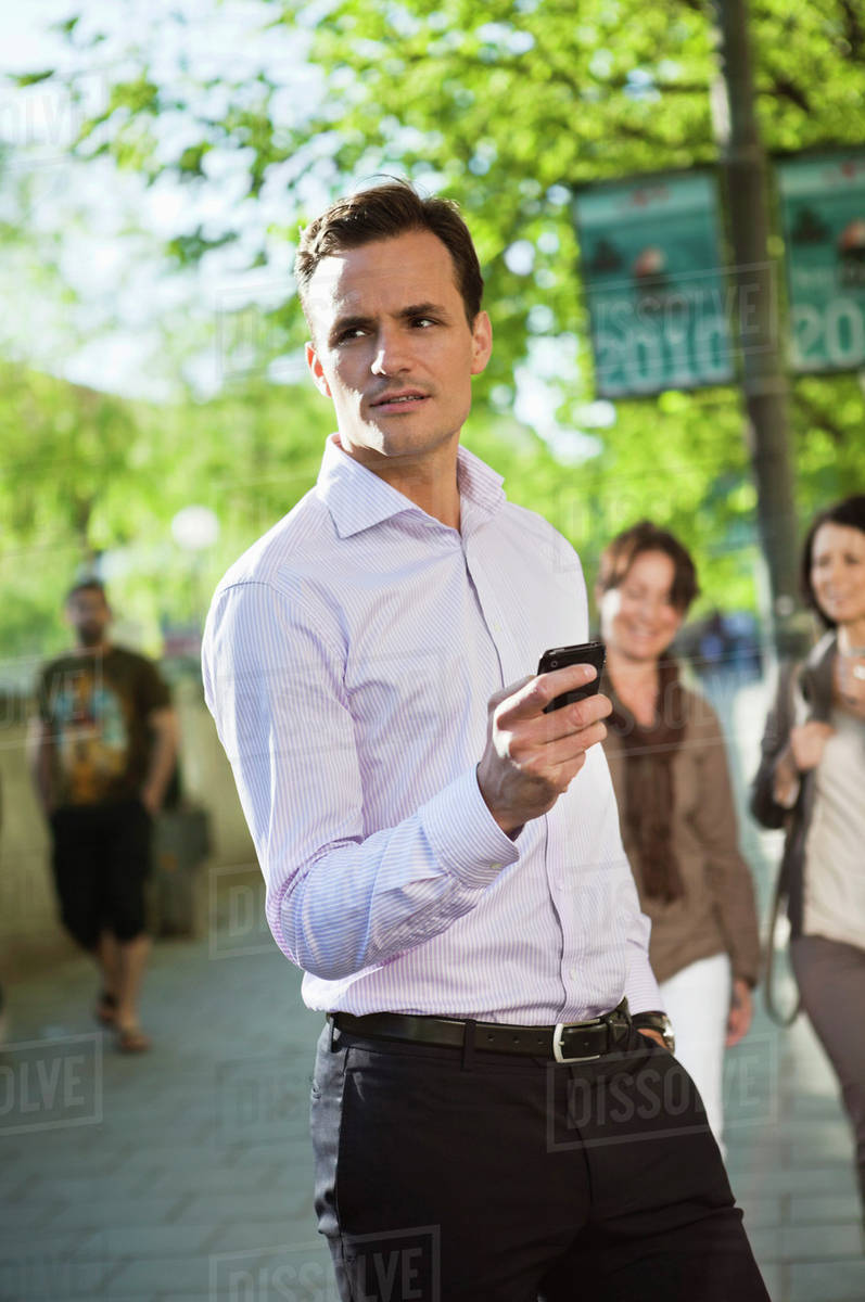 Man outside - Royalty-free Stock Photo | Dissolve