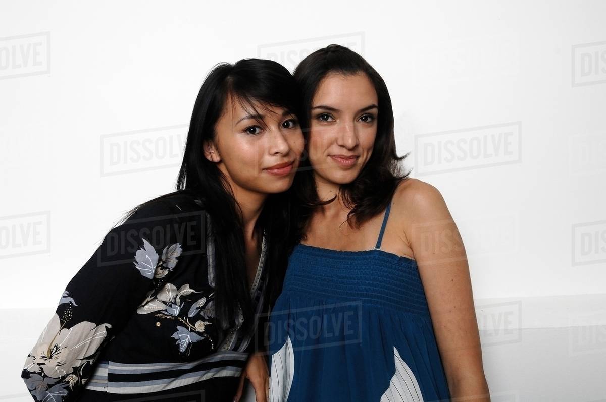 Portrait of two women - Royalty-free Stock Photo | Dissolve