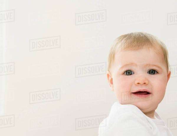 A portrait of a baby - Stock Photo - Dissolve