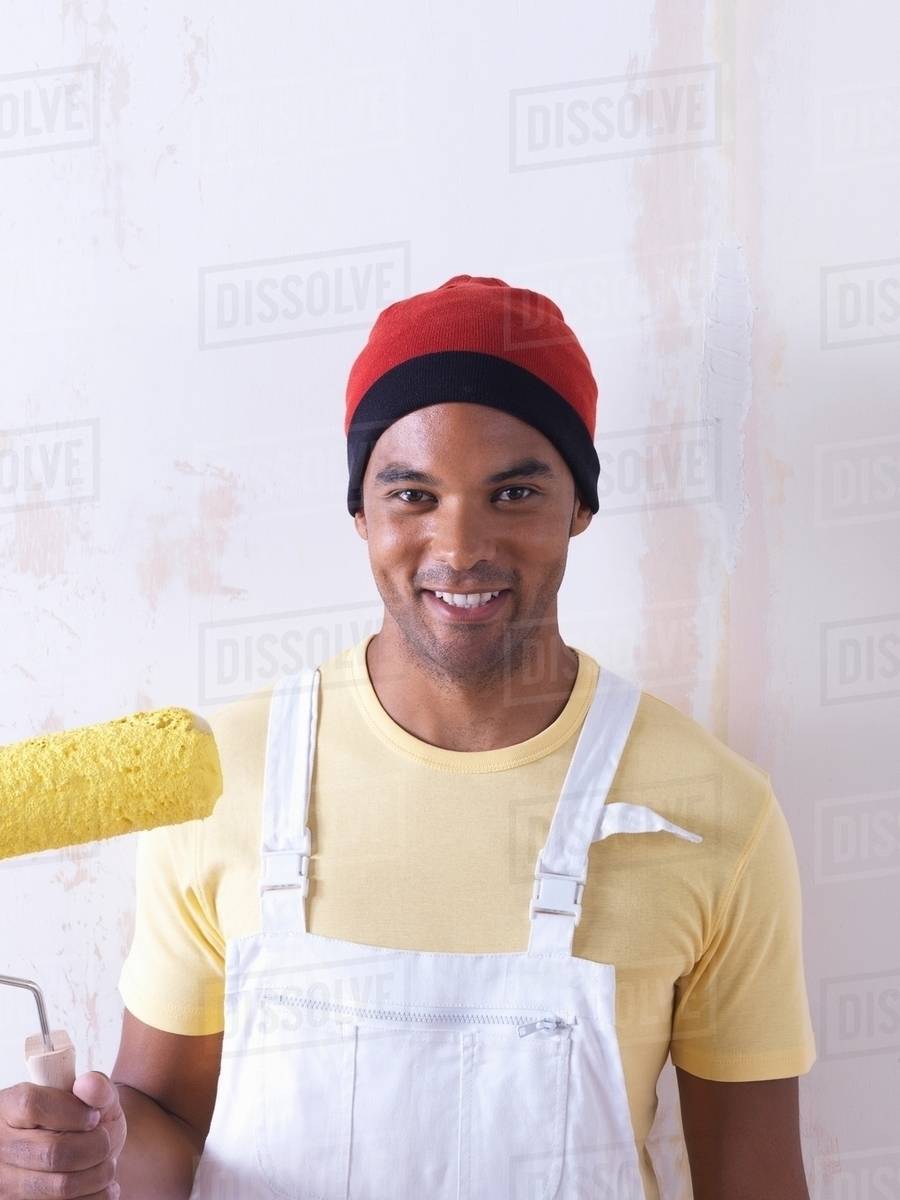 Man Painting Stock Photo Dissolve man-painting-stock-photo-dissolve