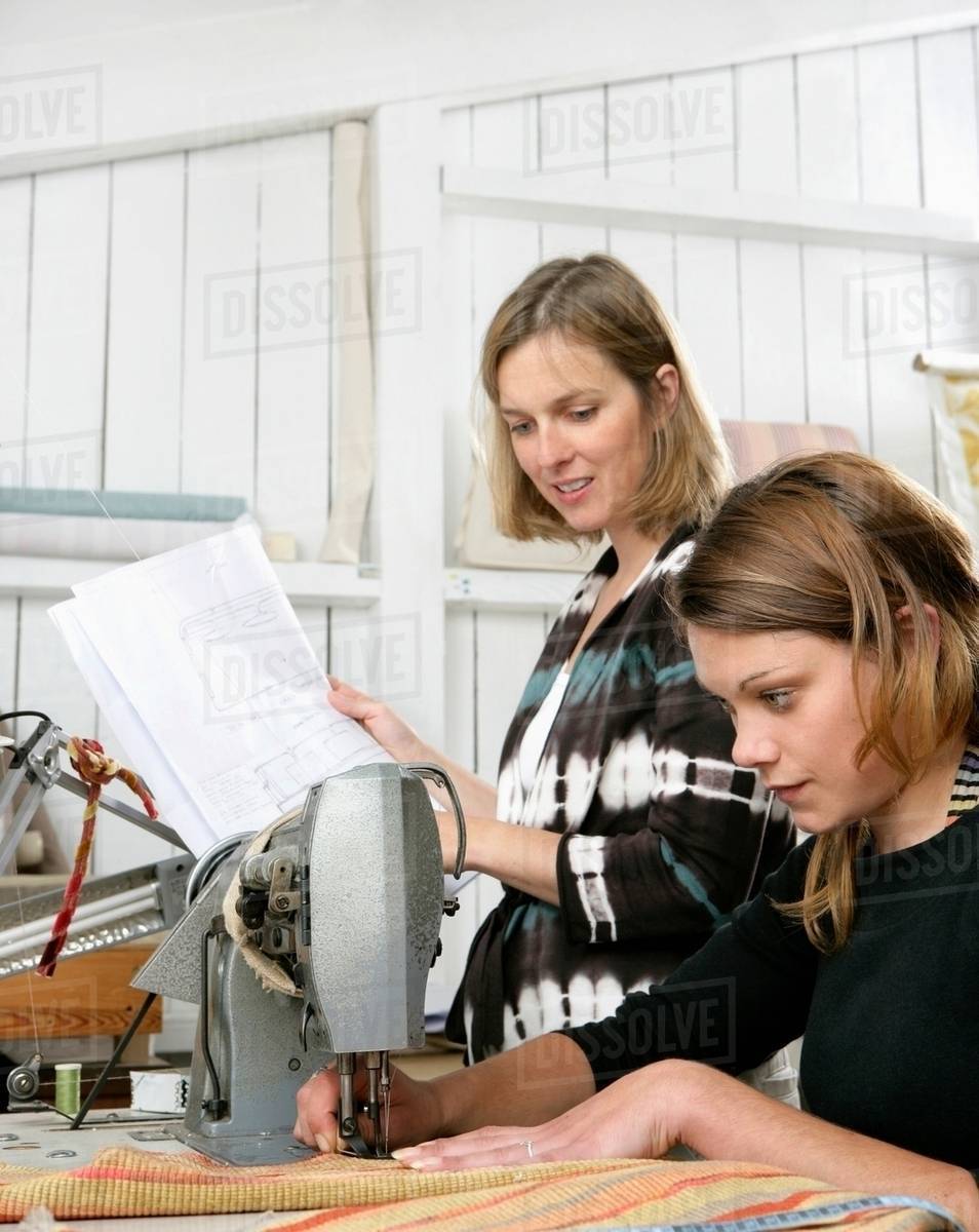 2 women at work - Stock Photo - Dissolve