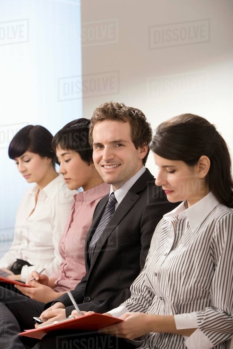 A male applying for a job - Royalty-free Stock Photo | Dissolve