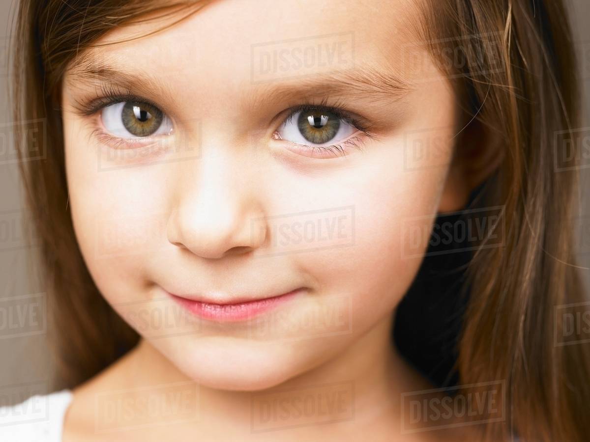 Girl looking at camera - Stock Photo - Dissolve