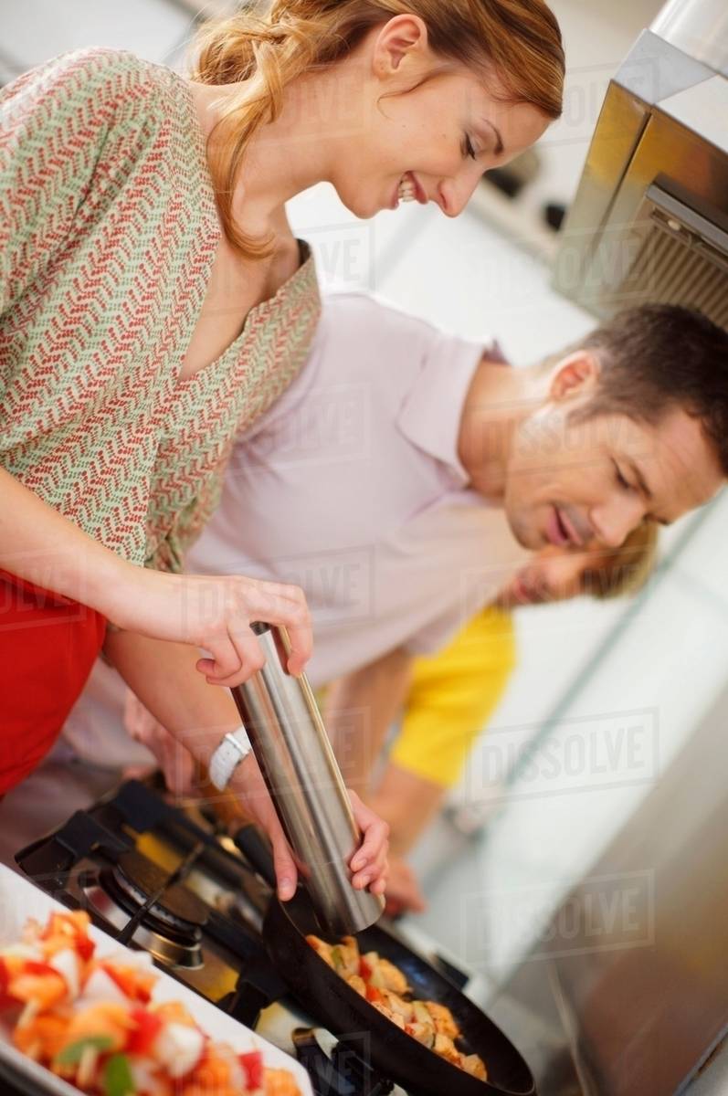 Party cooking - Royalty-free Stock Photo | Dissolve