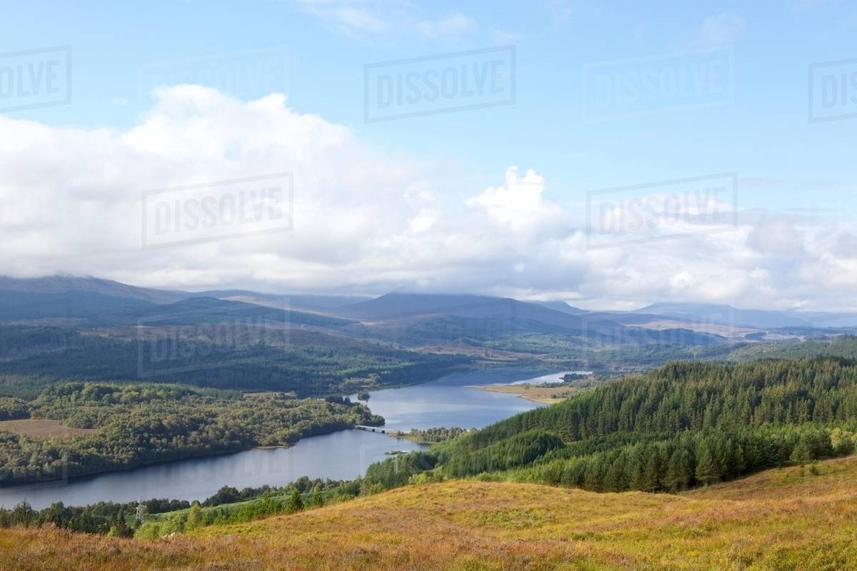 Loch Garry, Fort Augustus, Scotland - Royalty-free Stock Photo | Dissolve