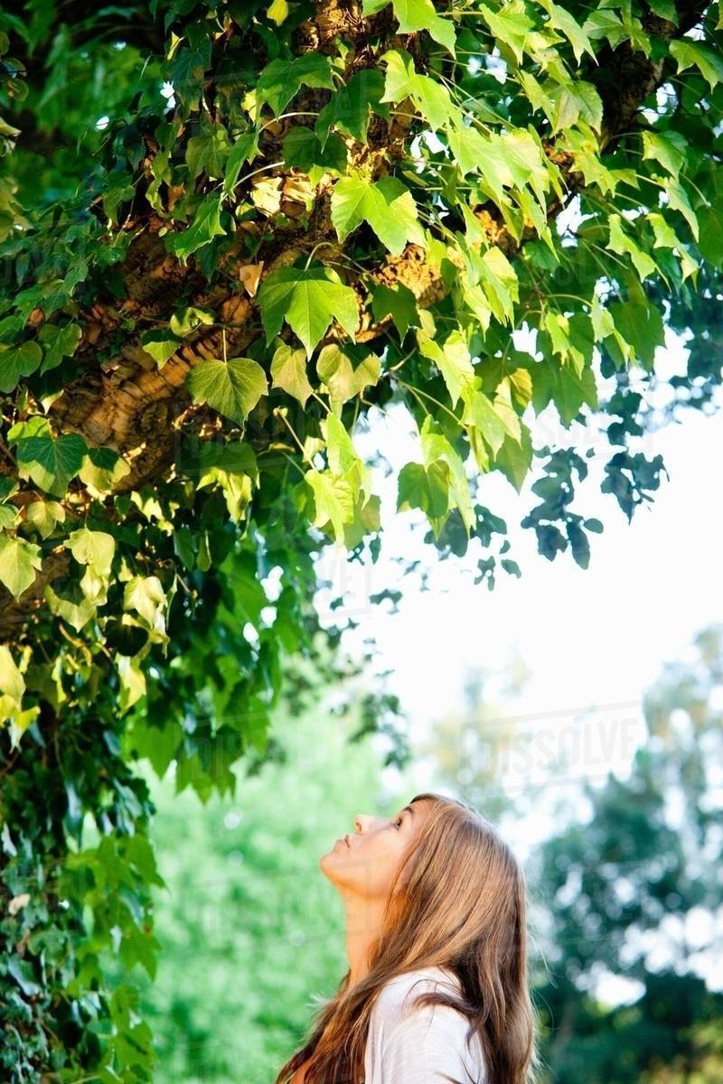 Teen in nature - Stock Photo - Dissolve