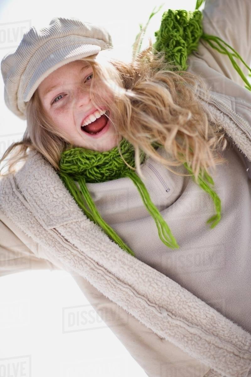 Happy girl - Royalty-free Stock Photo | Dissolve