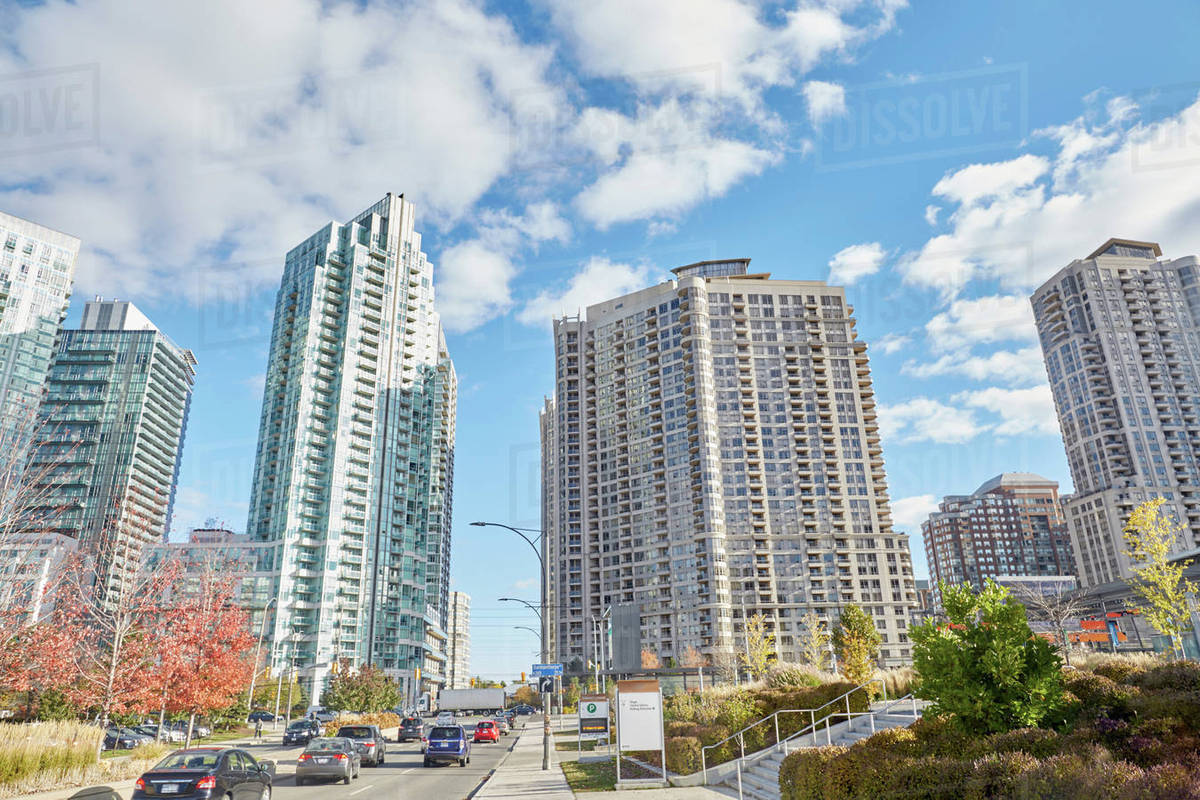 Skyline, Mississauga, Canada - Royalty-free Stock Photo | Dissolve