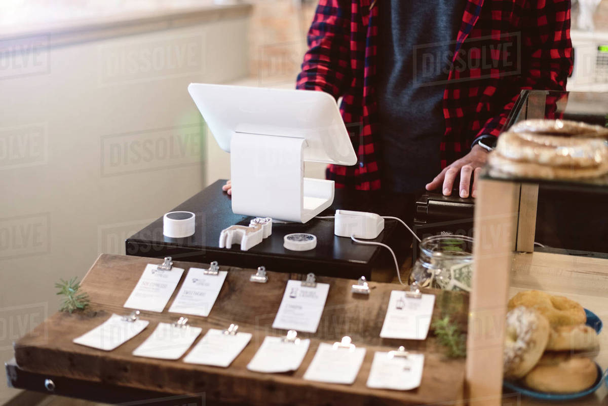 Cafe cash register store