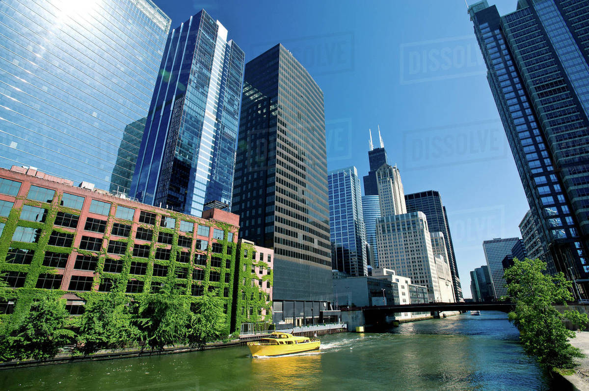 The Loop, Downtown Chicago, Illinois, USA - Royalty-free Stock Photo ...