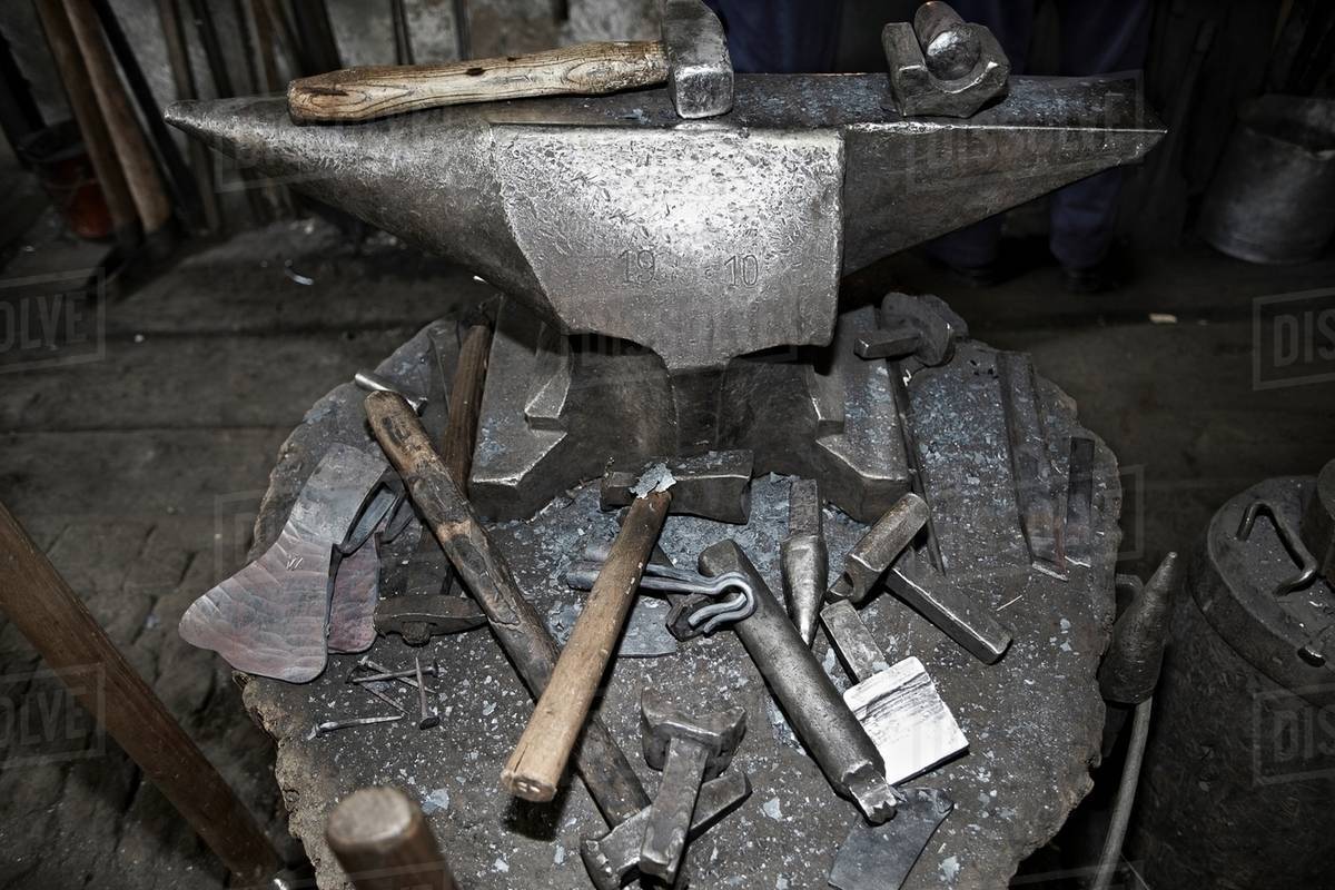 Blacksmith tools - Royalty-free Stock Photo | Dissolve
