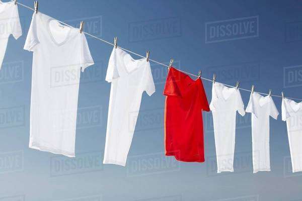 Washing line - Stock Photo - Dissolve