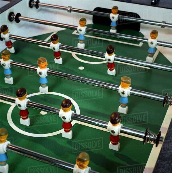 Fussball table, tabletop football/ soccer - Royalty-free Stock Photo ...