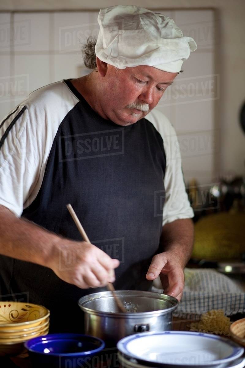 Chef cooking - Stock Photo - Dissolve