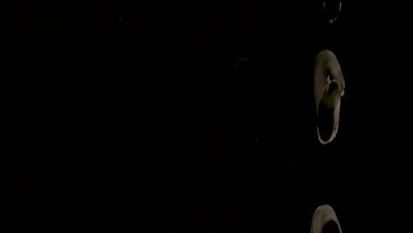 Cinematic scratches and damaged movie reel film effects. - Stock Video ...