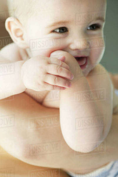 Baby, portrait - Stock Photo - Dissolve