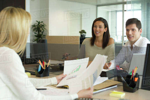 Business associates meeting in office - Royalty-free Stock Photo | Dissolve