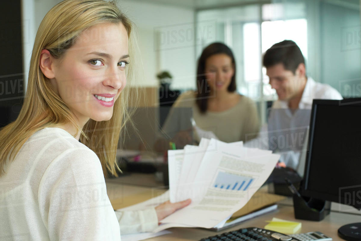 Professional woman, portrait - Royalty-free Stock Photo | Dissolve