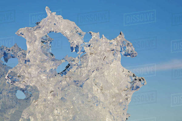 Ice, close-up - Royalty-free Stock Photo | Dissolve