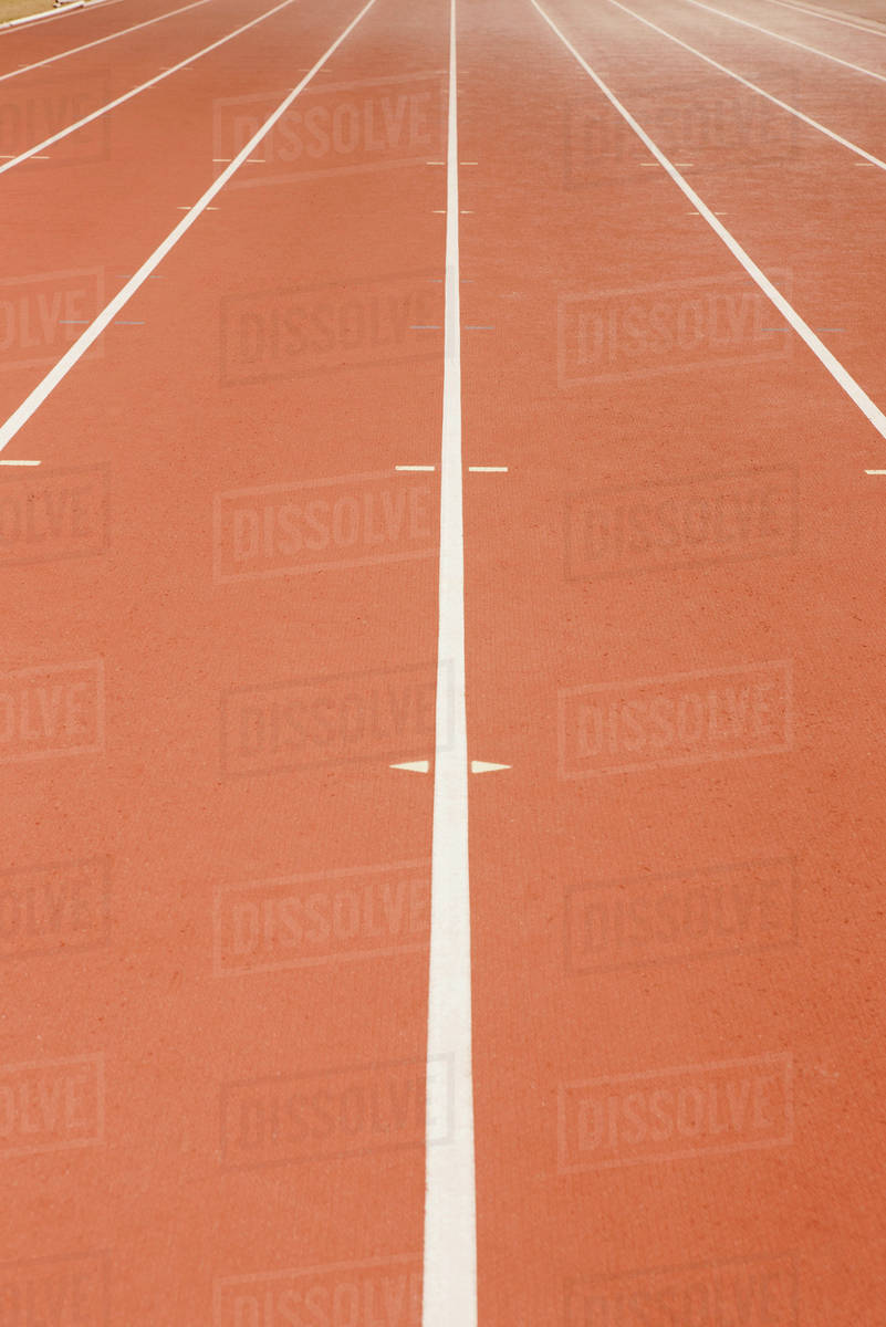 Running track - Royalty-free Stock Photo | Dissolve