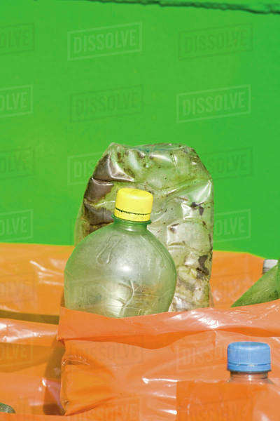 Recycling plastic bottles - Royalty-free Stock Photo | Dissolve