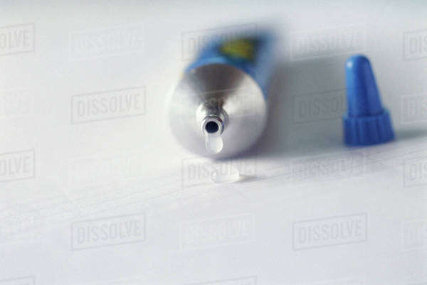 Tube of glue - Royalty-free Stock Photo | Dissolve