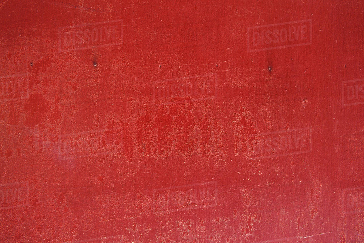Red painted surface - Royalty-free Stock Photo | Dissolve