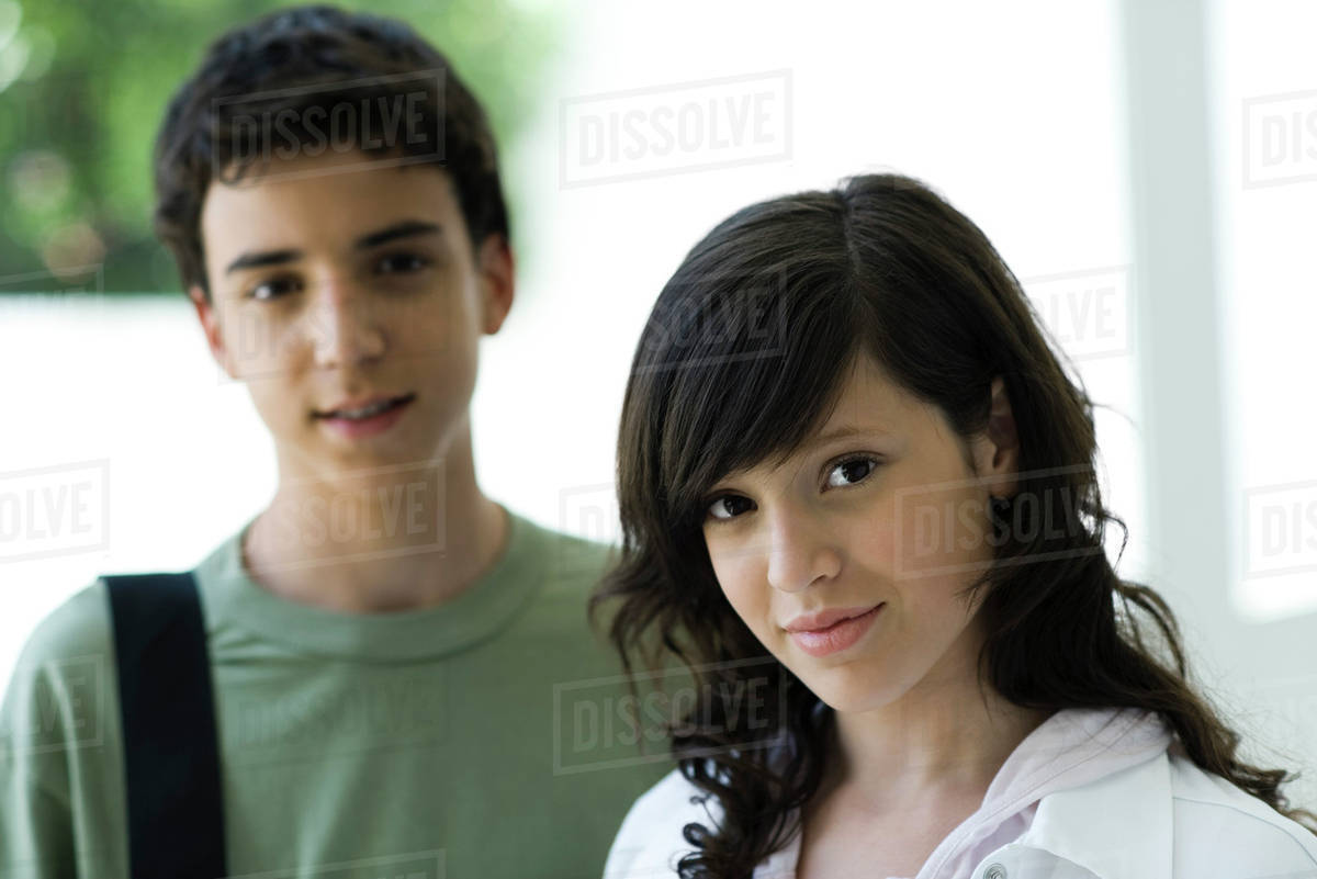 High school students, portrait - Royalty-free Stock Photo | Dissolve