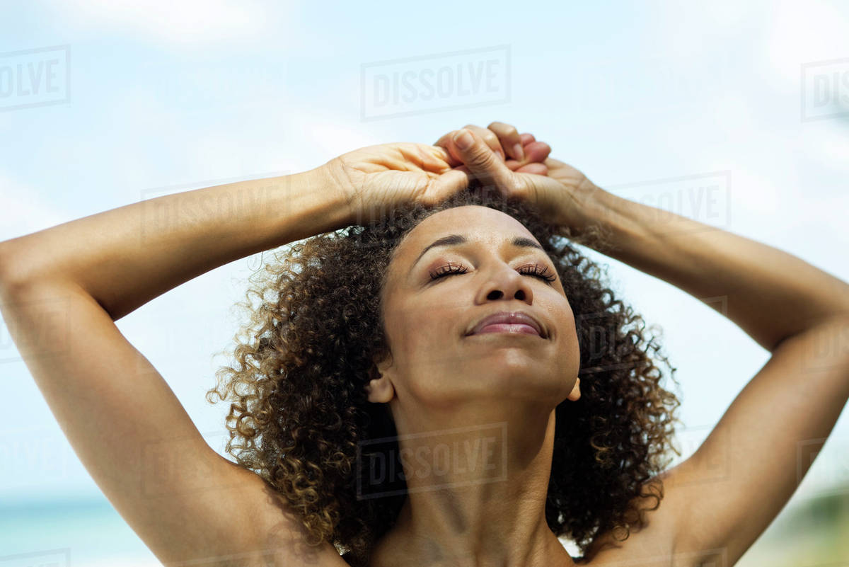 Enjoying fresh air outdoors - Royalty-free Stock Photo | Dissolve