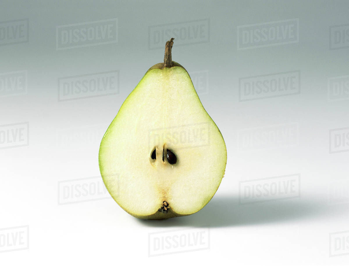 Pear, cross section, close-up - Royalty-free Stock Photo | Dissolve