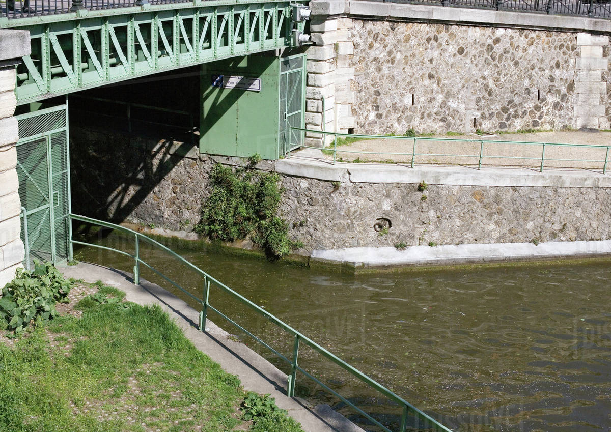 Bridge over canal - Royalty-free Stock Photo | Dissolve